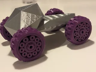 Hexa car by Neuraldeepnet | Download free STL model | Printables.com