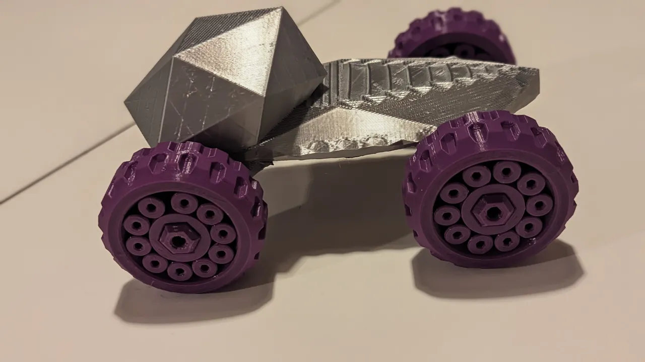Hexa car by Neuraldeepnet | Download free STL model | Printables.com