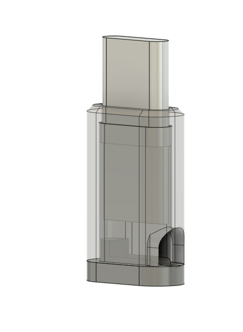 Type C 90° enclosure by batteria_ | Download free STL model ...