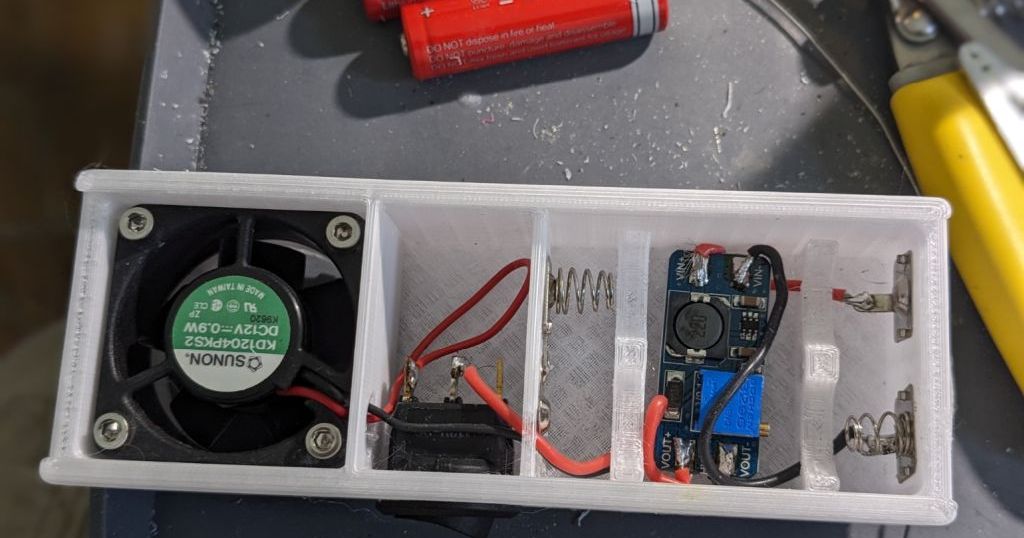 Self powered air filter by Nikdfish | Download free STL model ...