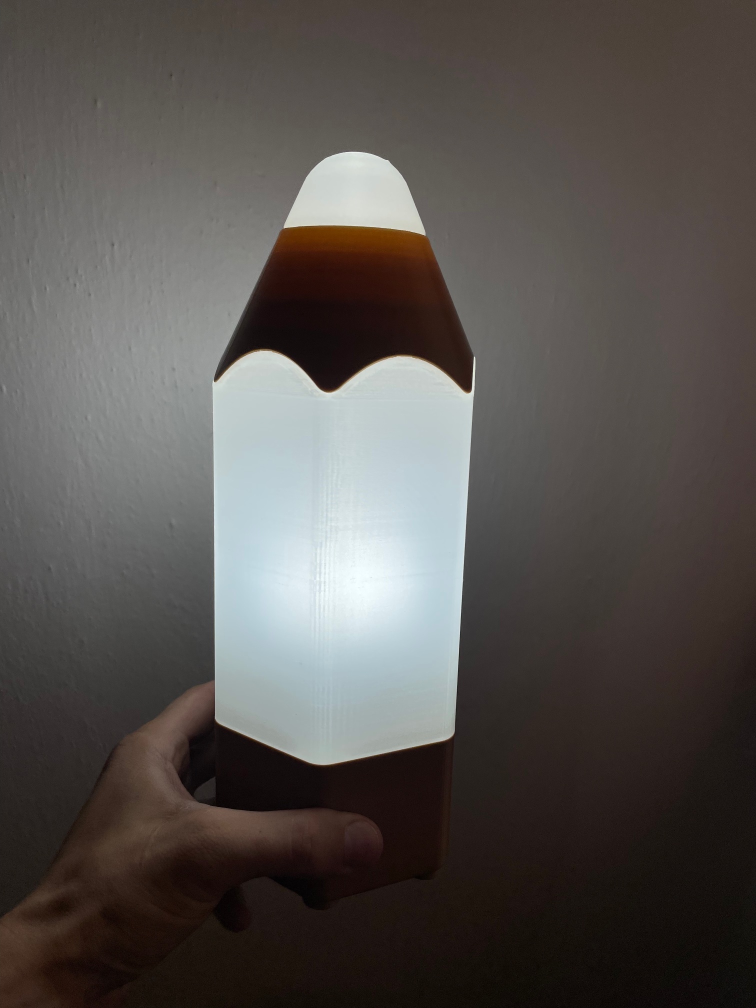 Colorful pencil lamp by RostaP | Download free STL model | Printables.com