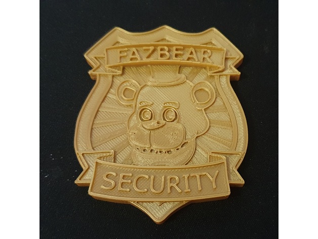 insignia de five nights at freddy's security by error408 | Download ...