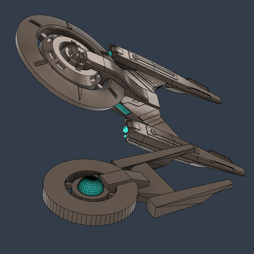 USS DISCOVERY...BUT AS A TOY? by Just_Kidding | Download free STL model ...