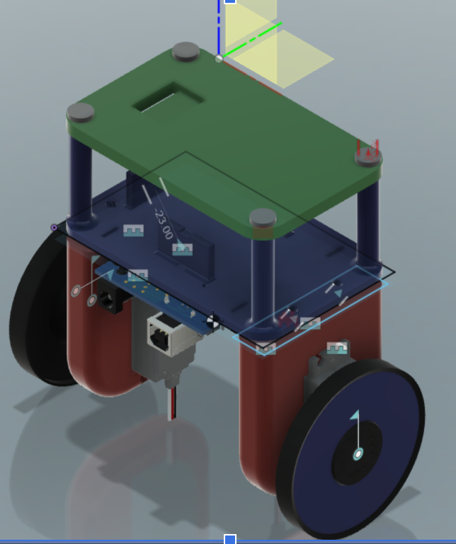 Self Balancing Robot by AG-076 | Download free STL model | Printables.com