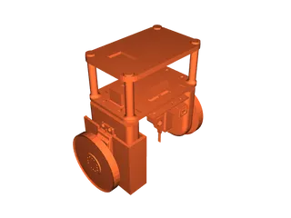 Self Balancing Robot by AG-076 | Download free STL model | Printables.com