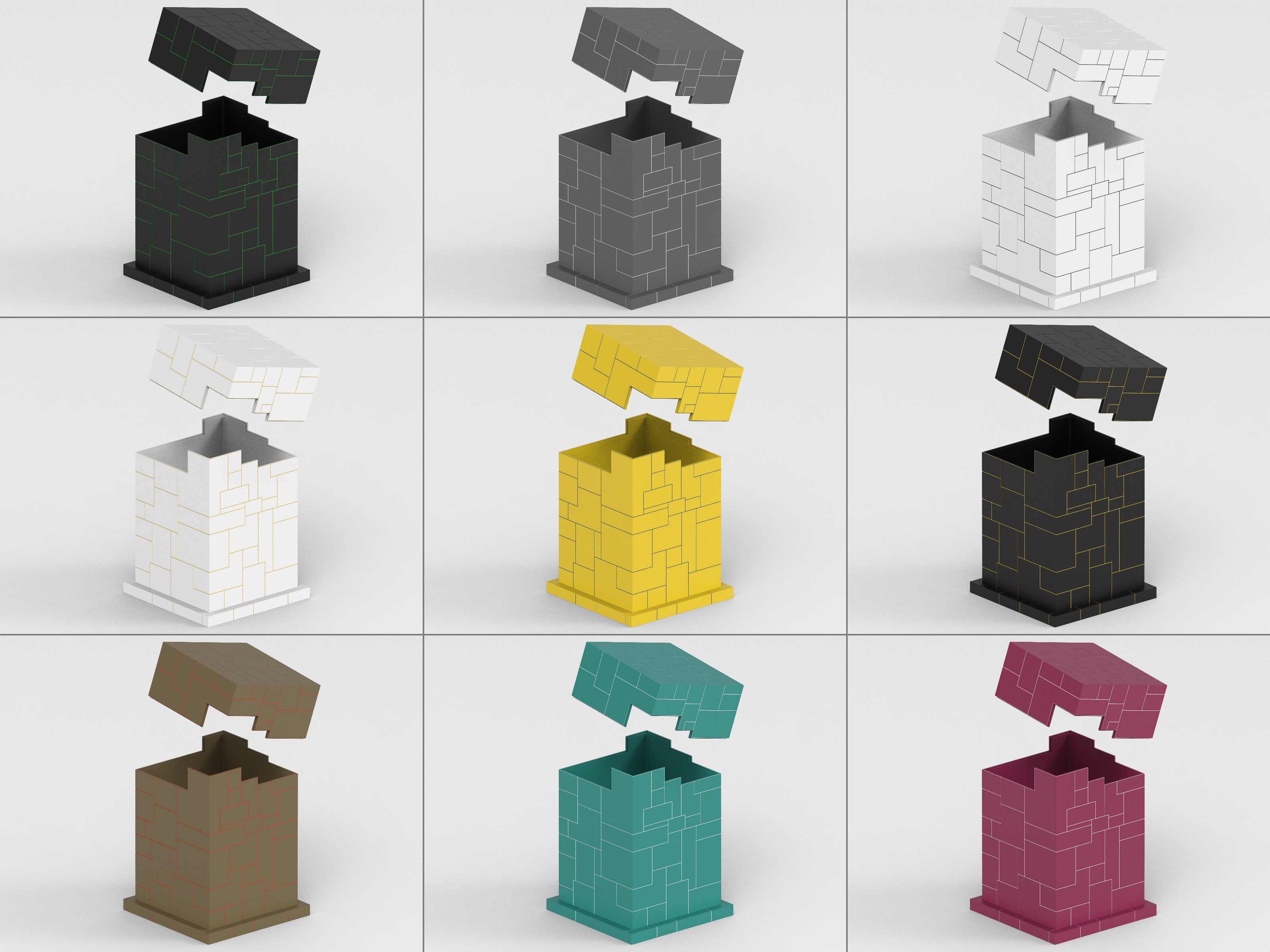 Vogon Pen Holder with Lid by AMT | Download free STL model | Printables.com