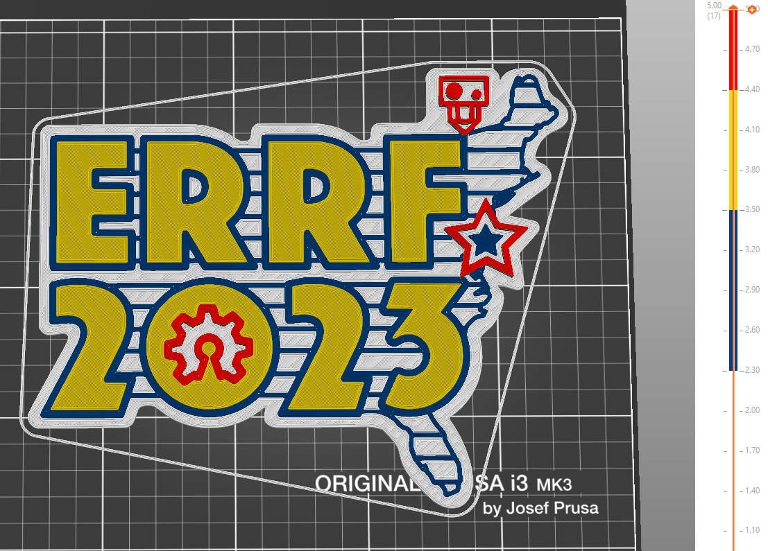 ERRF2023 Logo Layer Swap by JRT3D | Download free STL model ...