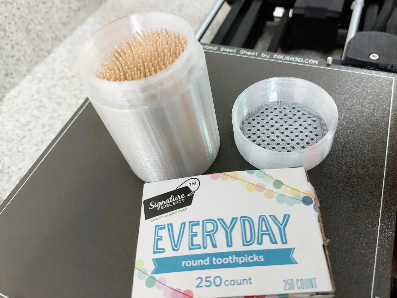 Toothpick Dispenser by Den | Download free STL model | Printables.com