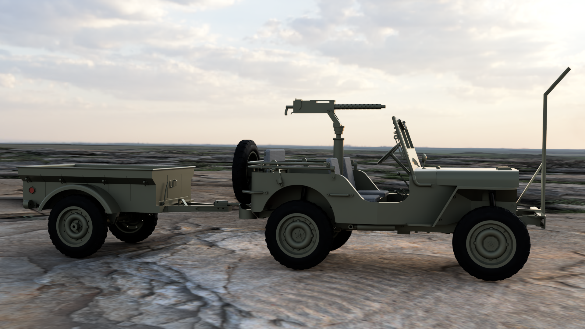 Tessier.Work Willys MBT Trailer by tessier.work | Download free STL ...