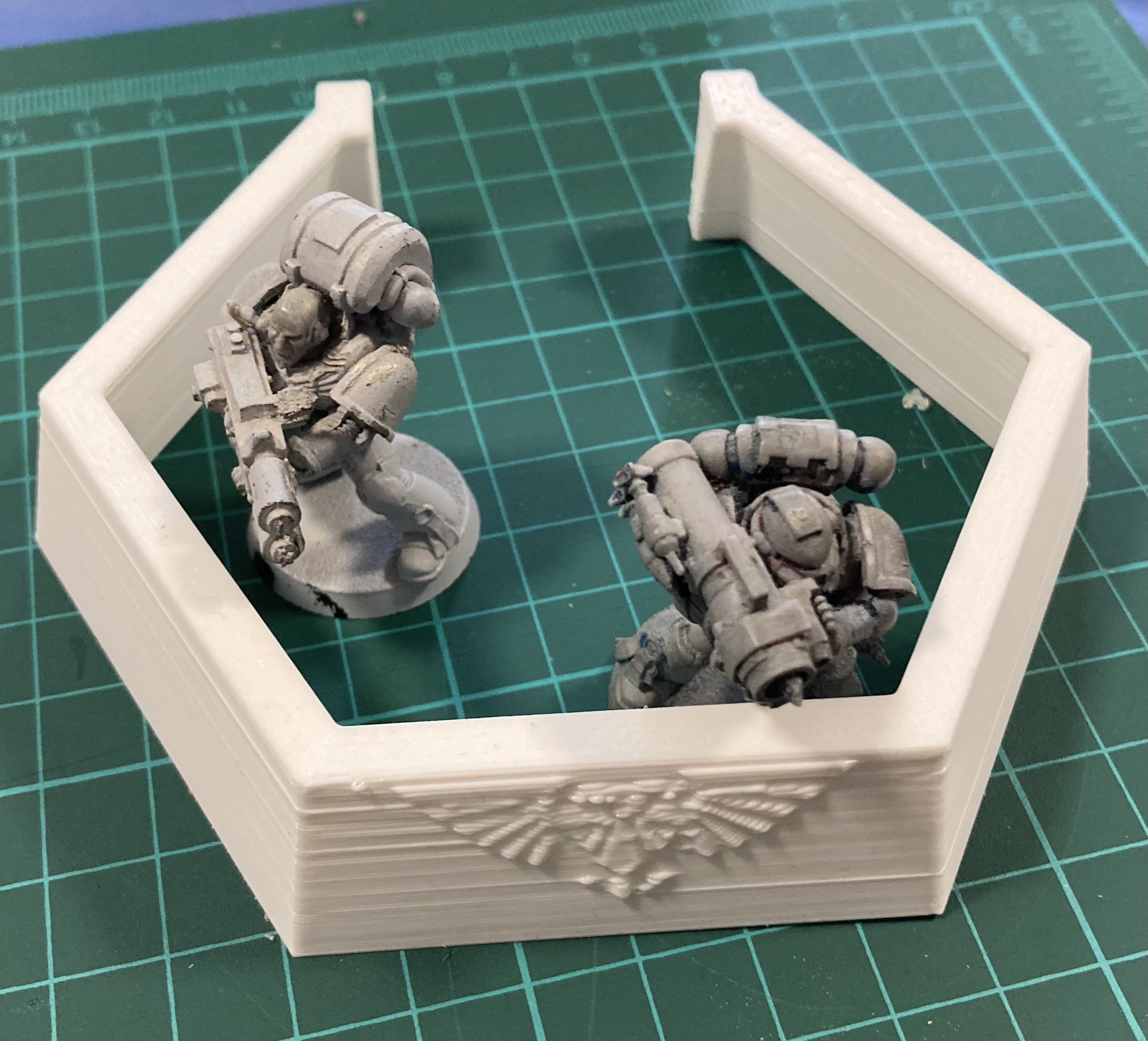 Fast-Print Sci-fi Wargame Terrain: Modular Bunker Complex by ...