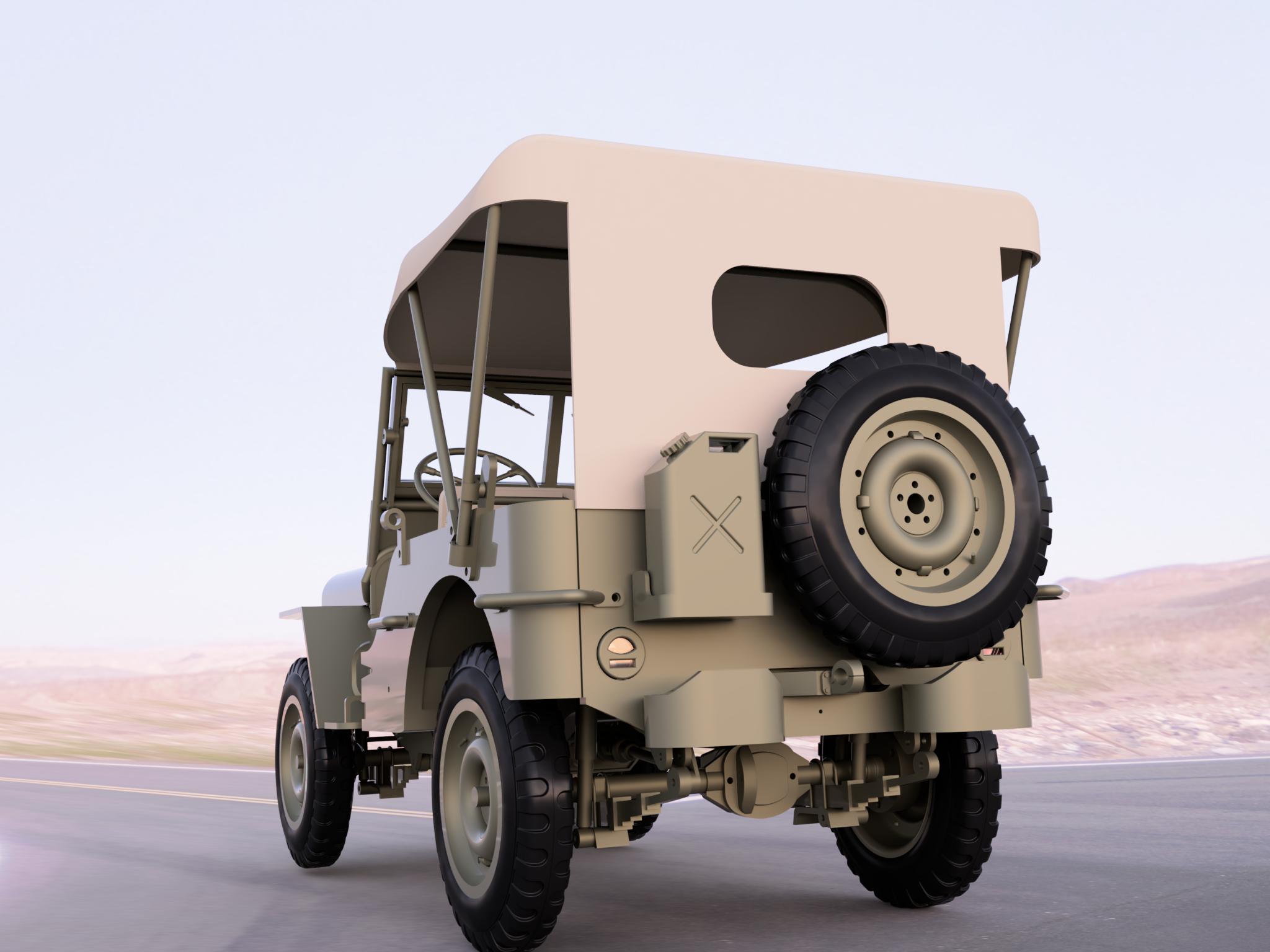 Tessier.Work Willys MB Display Model by tessier.work | Download free ...