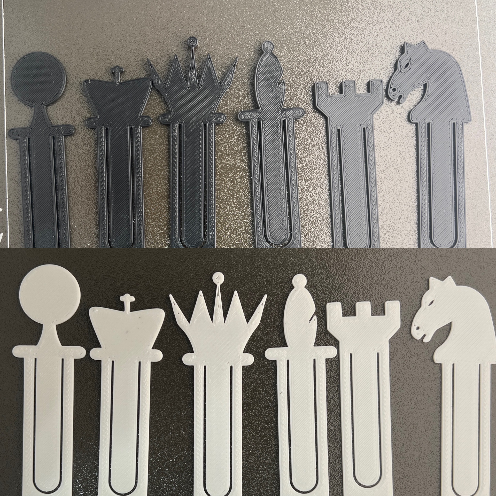 Chess Bookmarks by Tangibility | Download free STL model | Printables.com