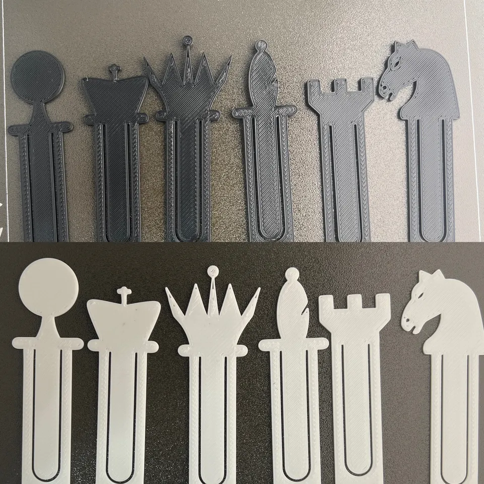Chess Bookmarks by Tangibility | Download free STL model | Printables.com