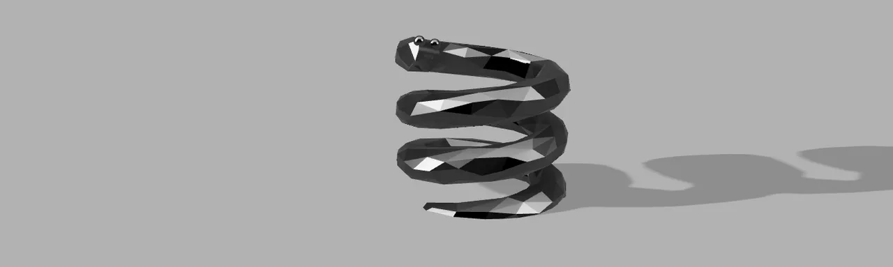 low poly Snake by Tom Anderson (The Real NEO) | Download free STL model ...