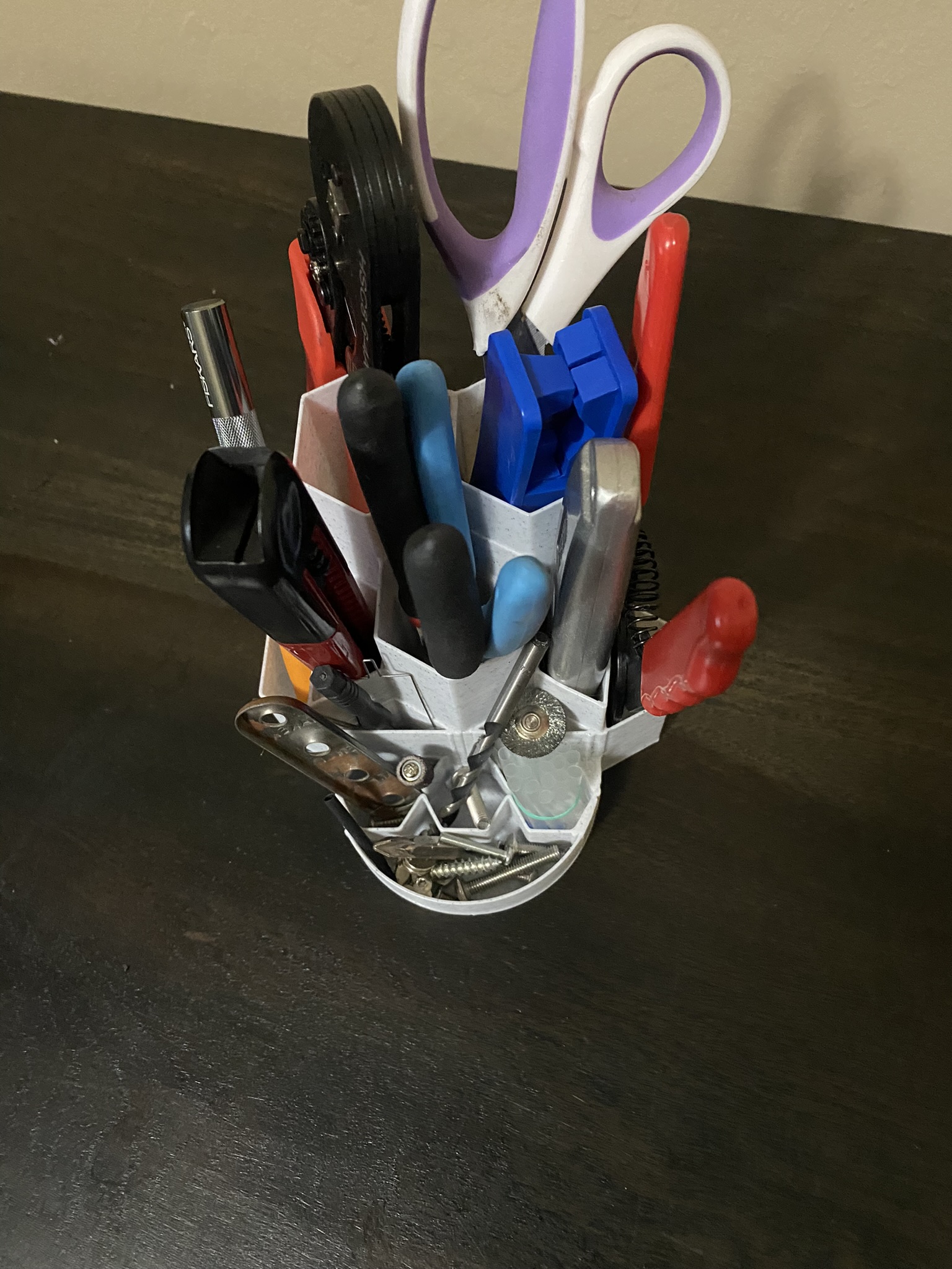 One Handed Tool Caddy by Matt K | Download free STL model | Printables.com
