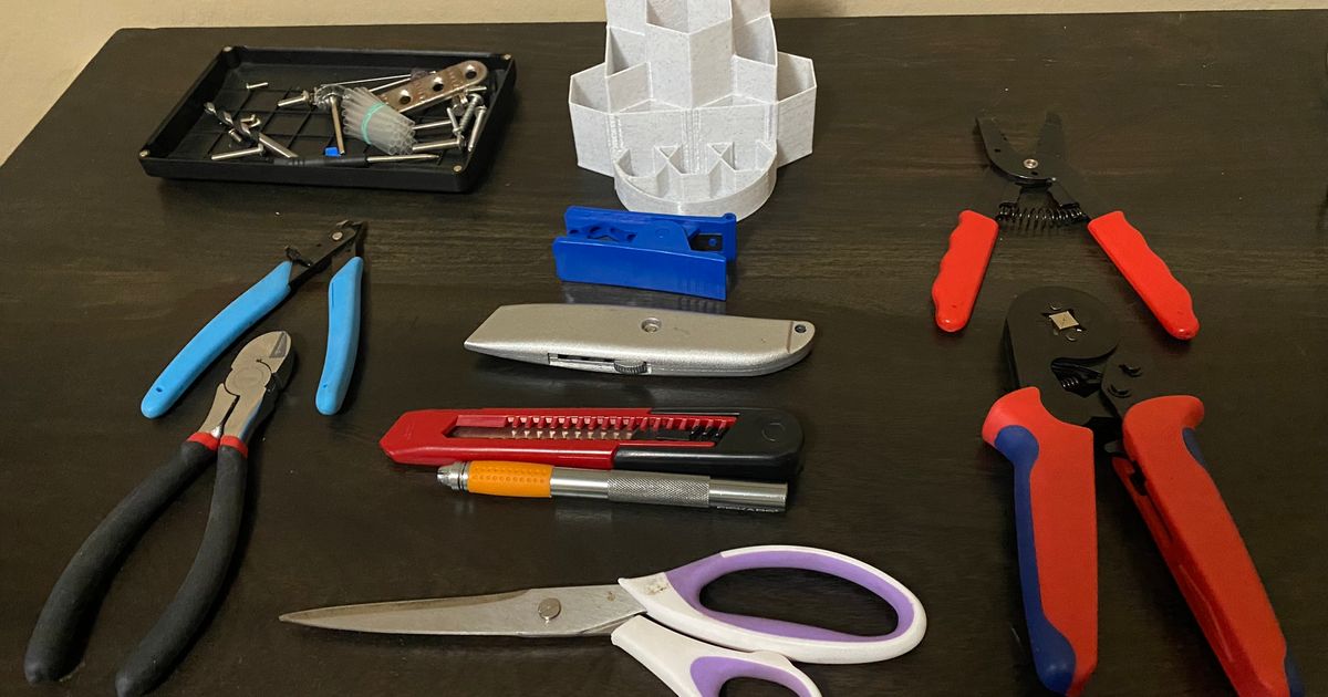 One Handed Tool Caddy by ChantingCat | Download free STL model ...