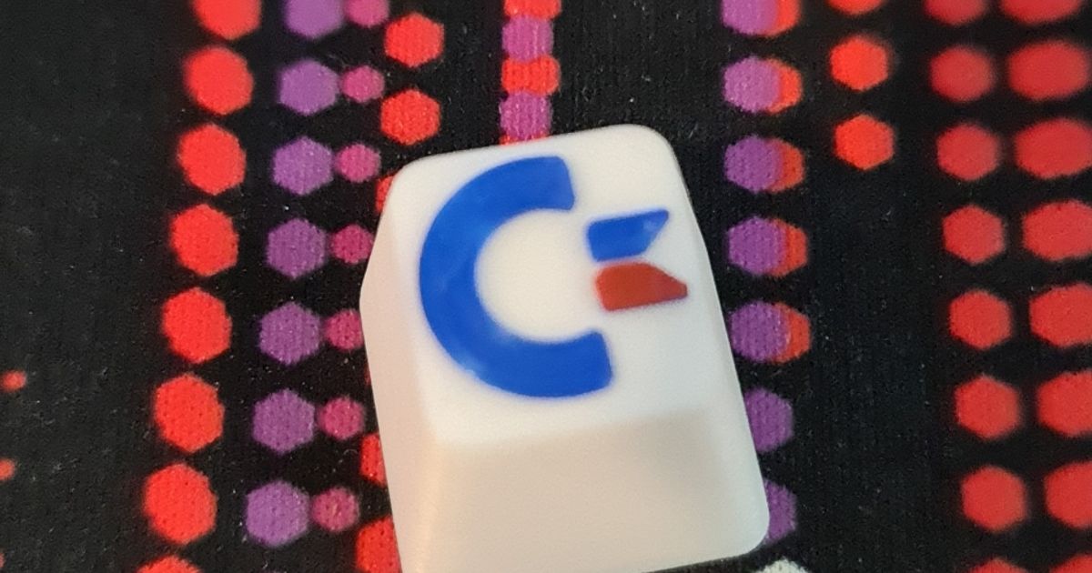 Commodore Keycap by 3DLada | Download free STL model | Printables.com