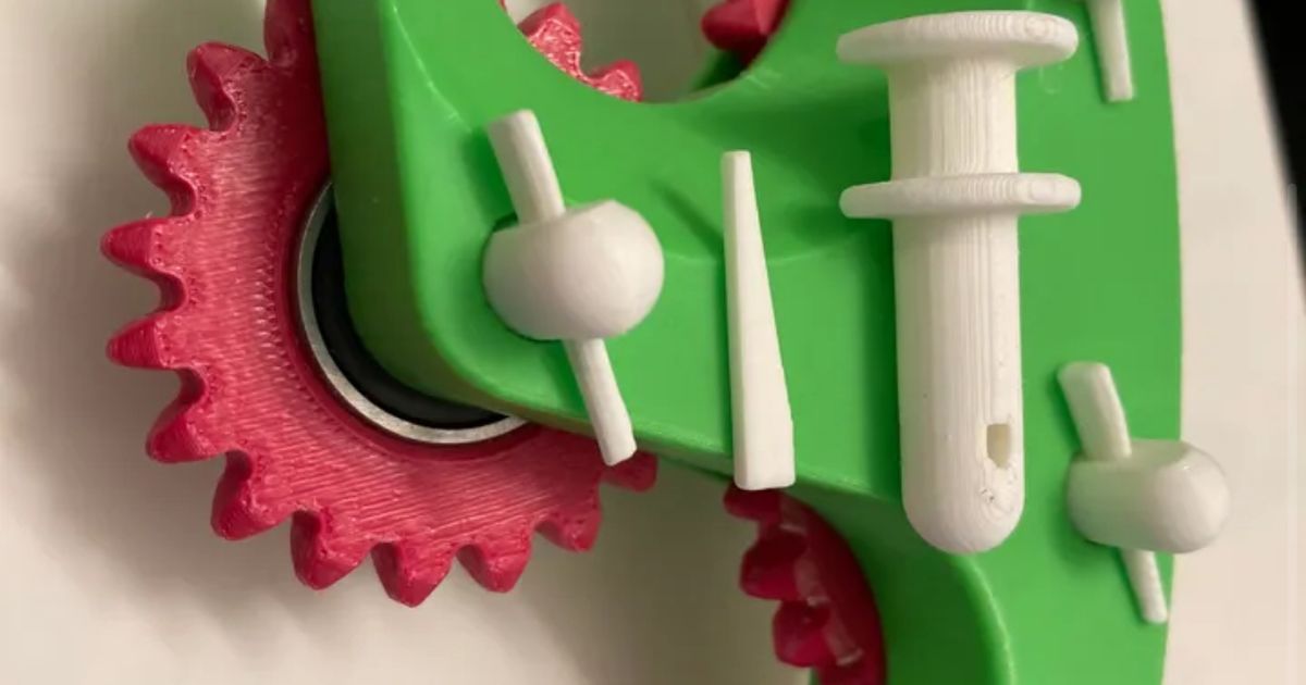 Pastamatic Pins with Cotter Pins by Devon Pucel | Download free STL ...