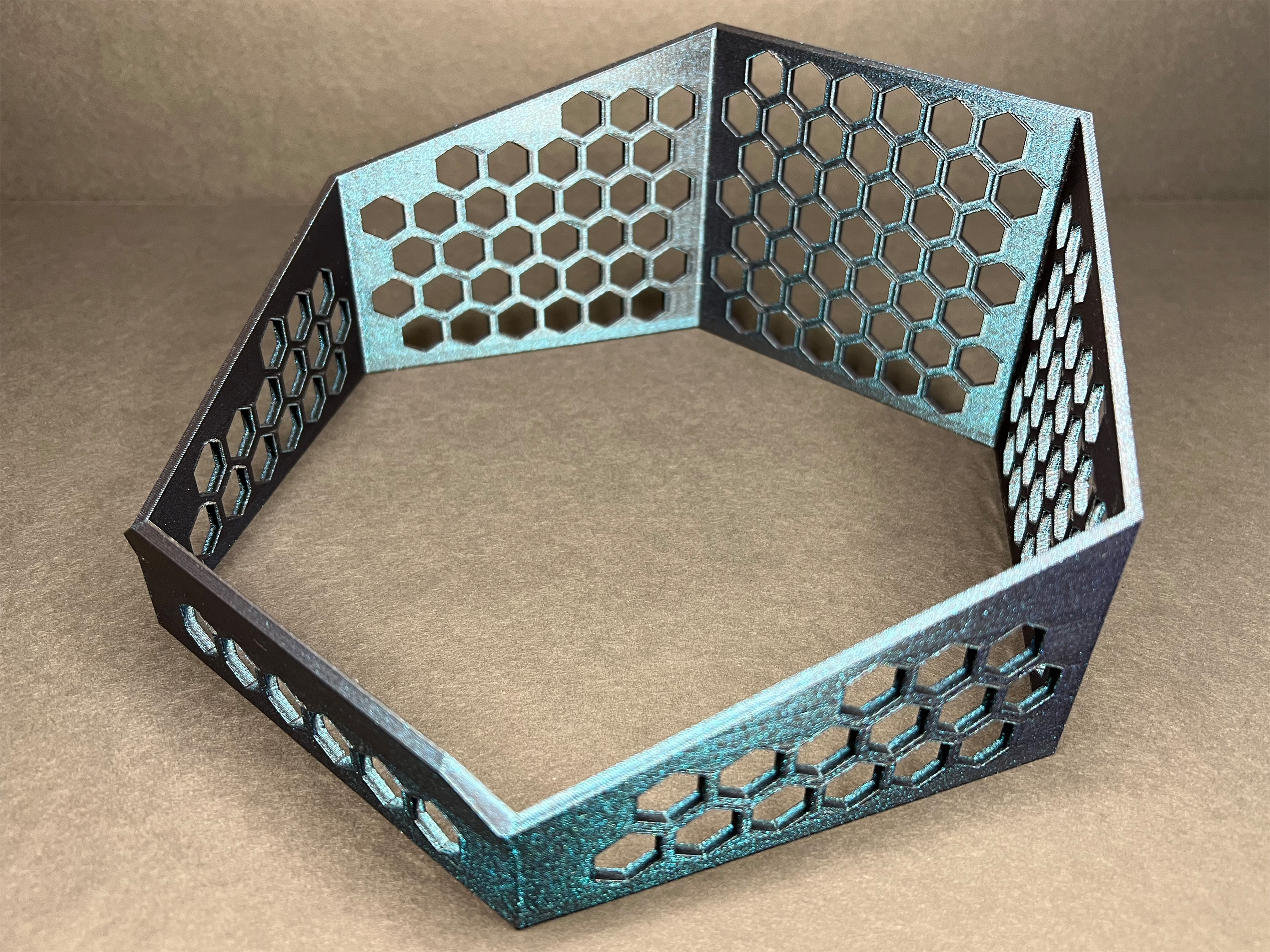 Hexagon MacBook / Laptop Stand by DesignCraft | Download free STL model ...