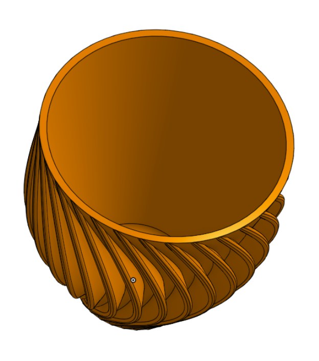 Turbine Helix Vase by Precision Layer | Download free STL model | Printables.com