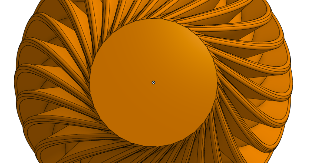 Turbine Helix Vase by Precision Layer | Download free STL model | Printables.com