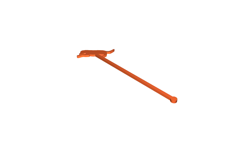 Labrador Cocktail / Coffee Stirrer by Cappos1 | Download free STL model ...