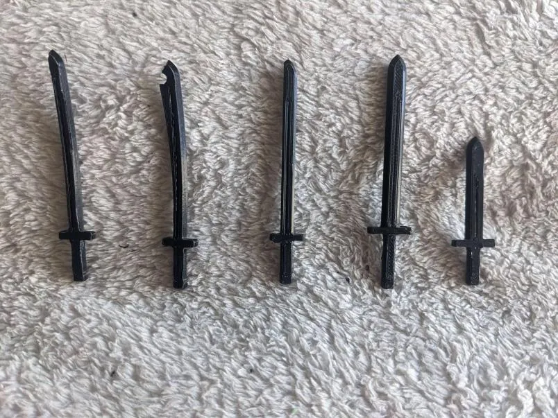Mini 13: Melee Weapon Set - Basic Swords 1 by Katfish Heavy Industries ...
