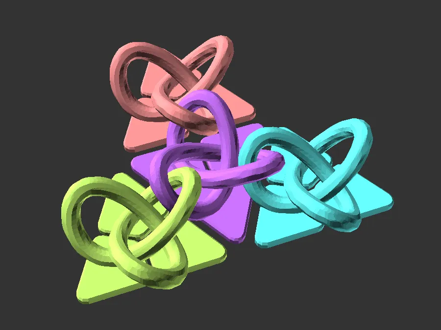 Trio Chainmail by Jack | Download free STL model | Printables.com