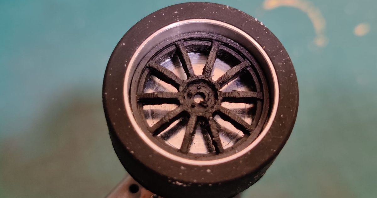 Slot car wheel insert by Neuroplant | Download free STL model ...