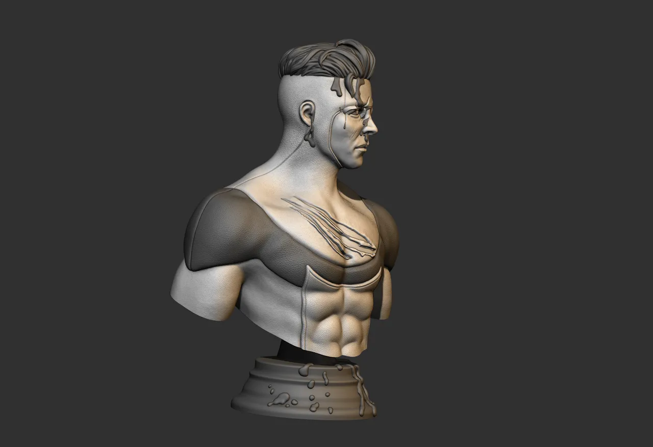 Invincible bust by Wekster | Download free STL model | Printables.com