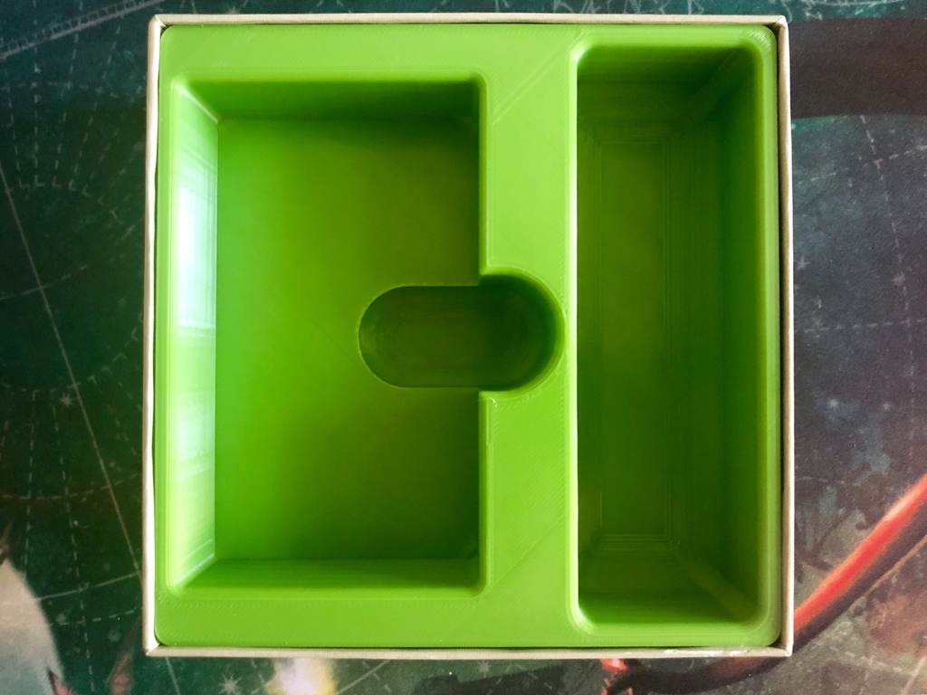 Finished! card game box insert by asqz | Download free STL model ...