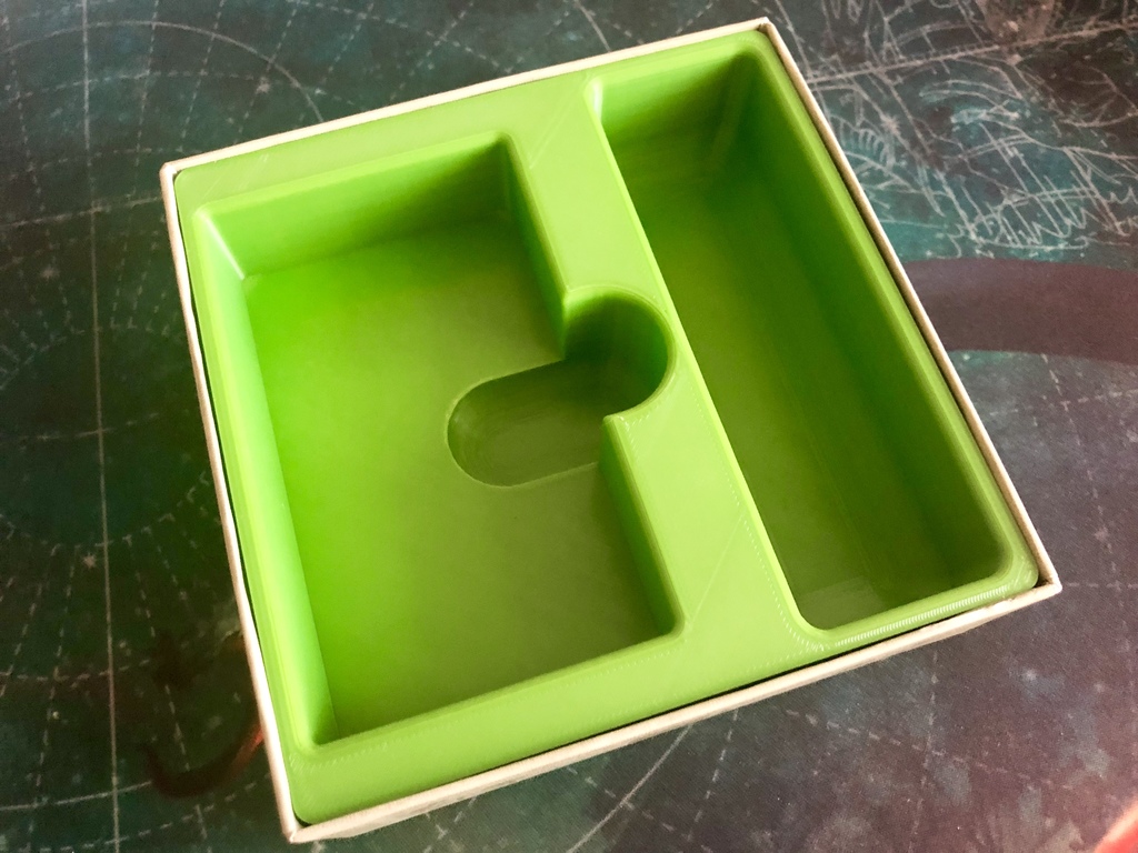 Finished! card game box insert by asqz | Download free STL model ...