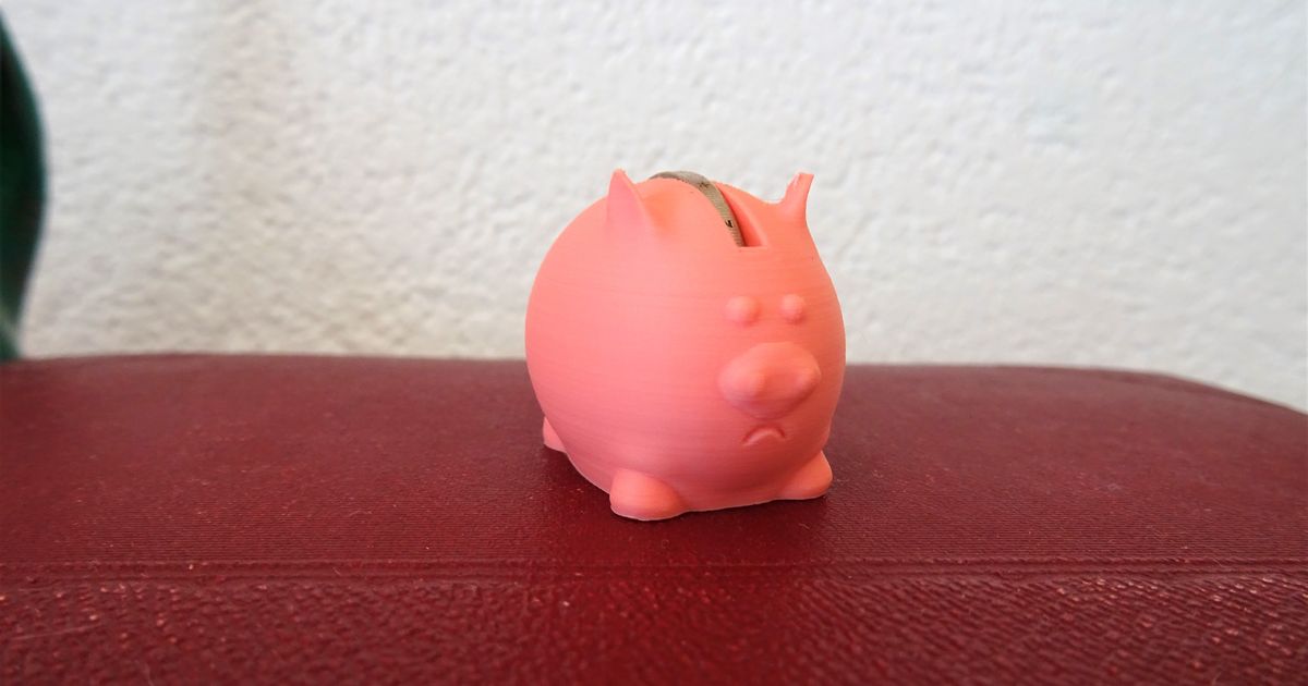 MINI Piggy bank by NagyBig | Download free STL model | Printables.com