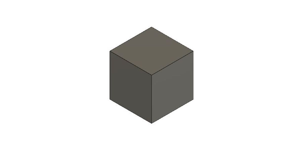 Cube - basic geometric shape by Ondřej Stříteský | Download free STL ...