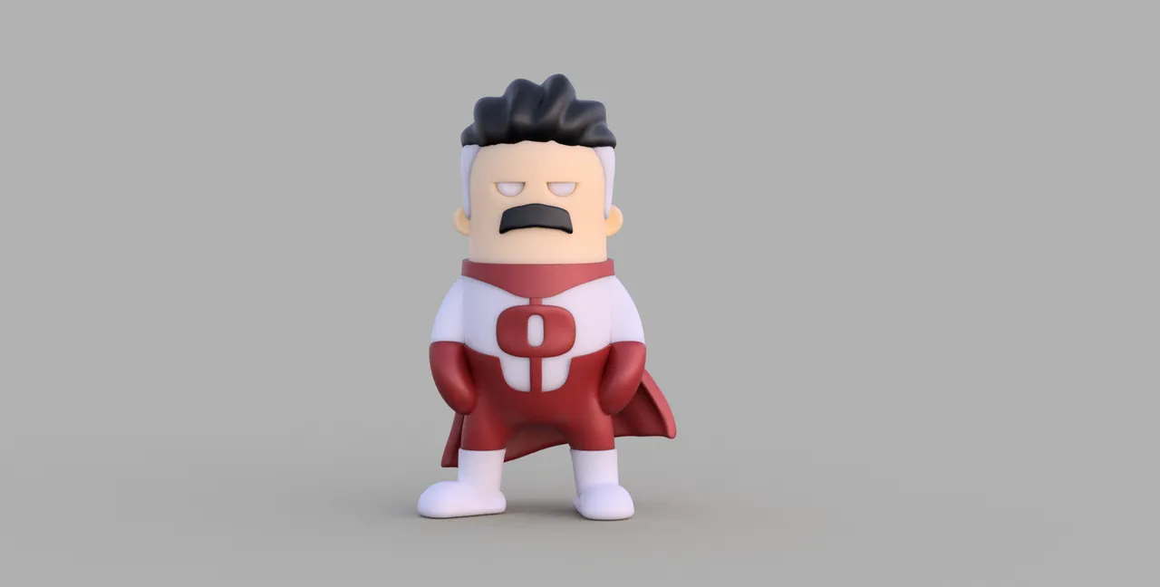 Mini Omni-man by Wekster | Download free STL model | Printables.com