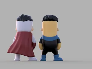 Mini Omni-man by Wekster | Download free STL model | Printables.com