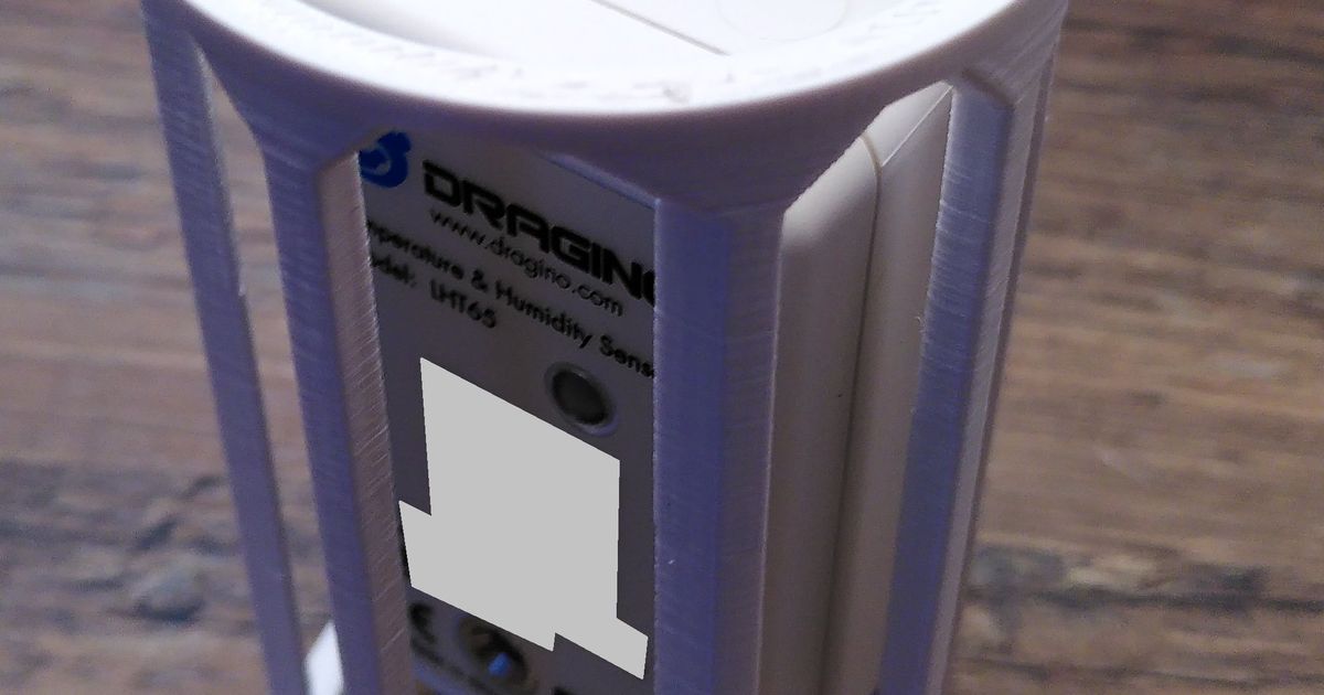 Dragino LHT65 Sensor Cage for Stevenson Screen by LittleJoeMuc ...