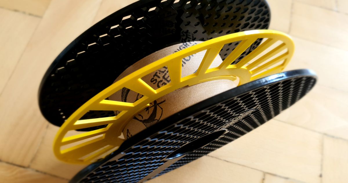 Configurable spool separator by MatejB | Download free STL model ...