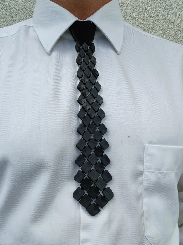 Plaid tie by rorys3D | Download free STL model | Printables.com