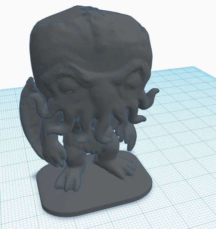 Cthulhu Big Head by Luca Donato | Download free STL model | Printables.com