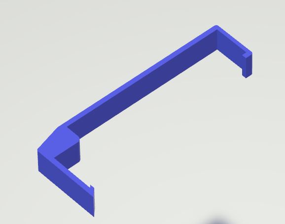 Parametric Box Fan 1'' / 2" Filter Holder Clip by Jordan K | Download ...