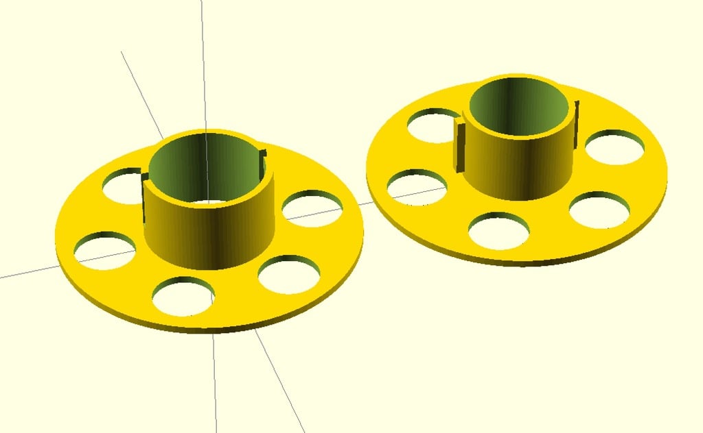 Customizeable Cable Spool Organizer by benwittbrodt | Download free STL ...