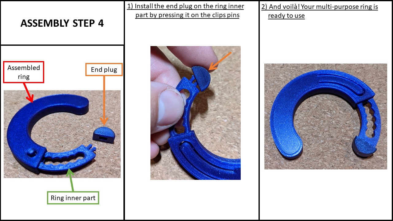 Multi-purpose Ring by PALM | Download free STL model | Printables.com