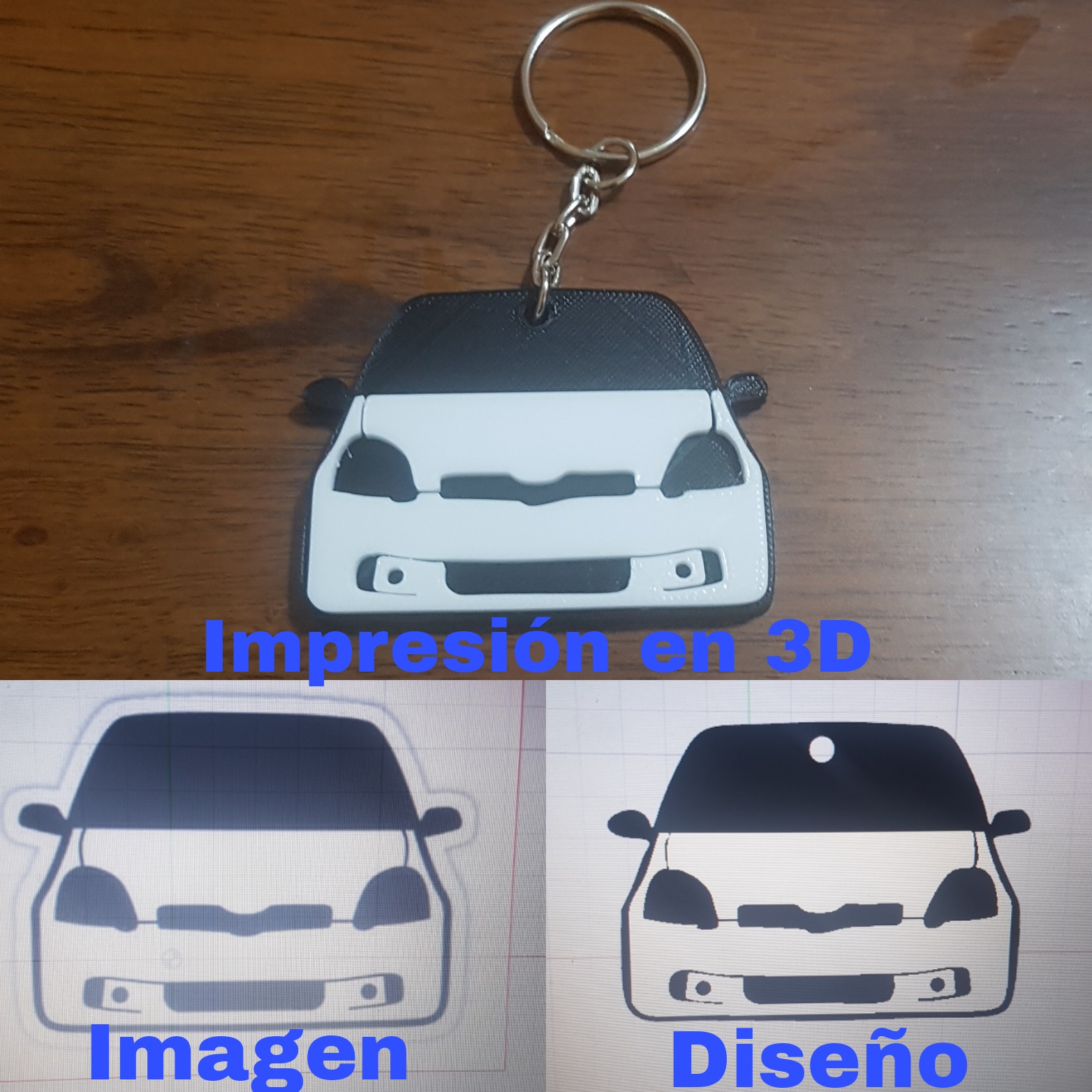 Toyota Yaris JDM keychain by LR CUSTOMS | Download free STL model ...