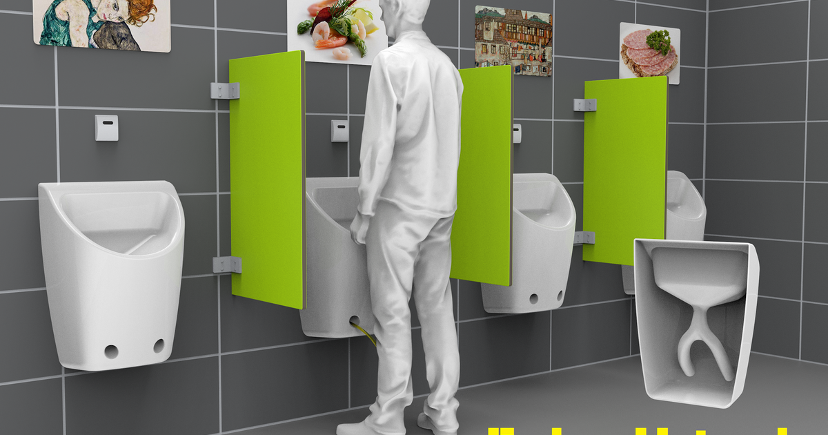 Fake-Urinal by geo | Download free STL model | Printables.com