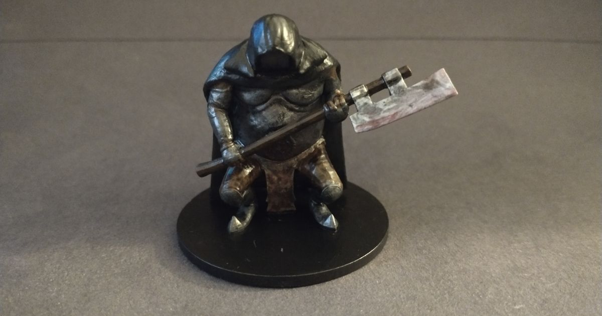 Executioner Miniature (Bloodborne Fan Art) by omnifarious905 | Download ...