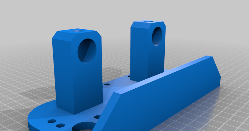 Gilbert Engineering Candy Cane 5' Mount by agent462 | Download free STL ...