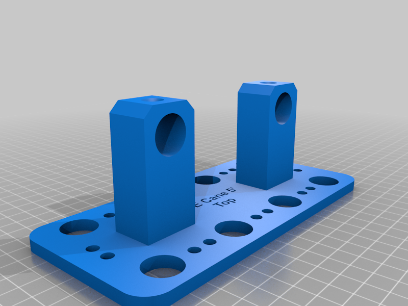 Gilbert Engineering Candy Cane 5' Mount by agent462 | Download free STL ...