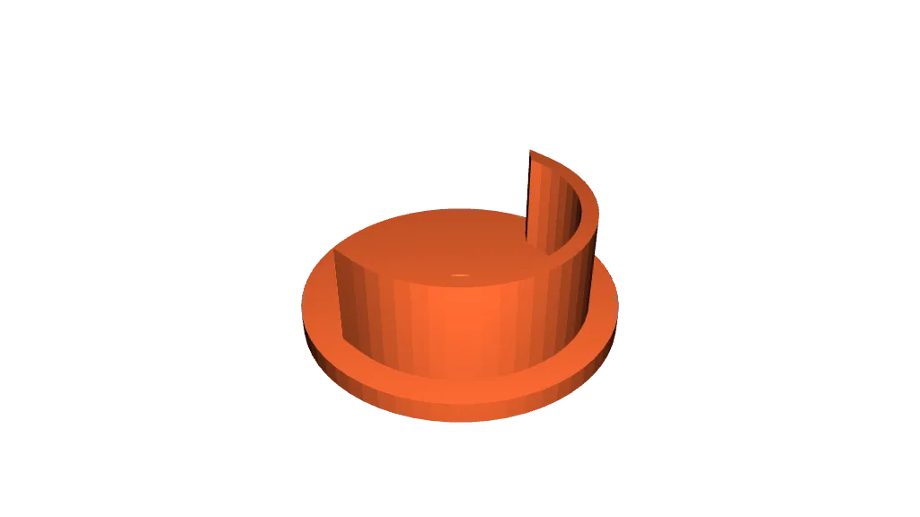 1.5" Closet Rod Hanger by claurita24 | Download free STL model ...
