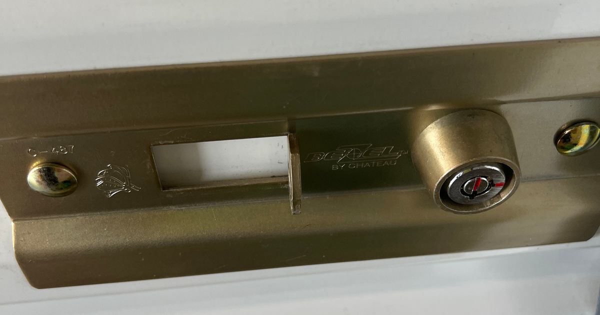 Self Storage Lock Plate by arleegee | Download free STL model ...